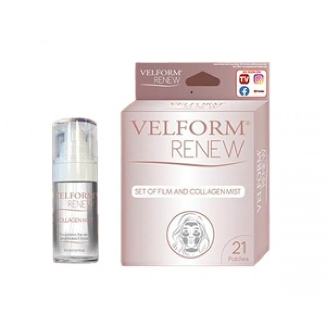 Velform Renew 2x1 - Set of film and collagen mist + Velform Rotating ...