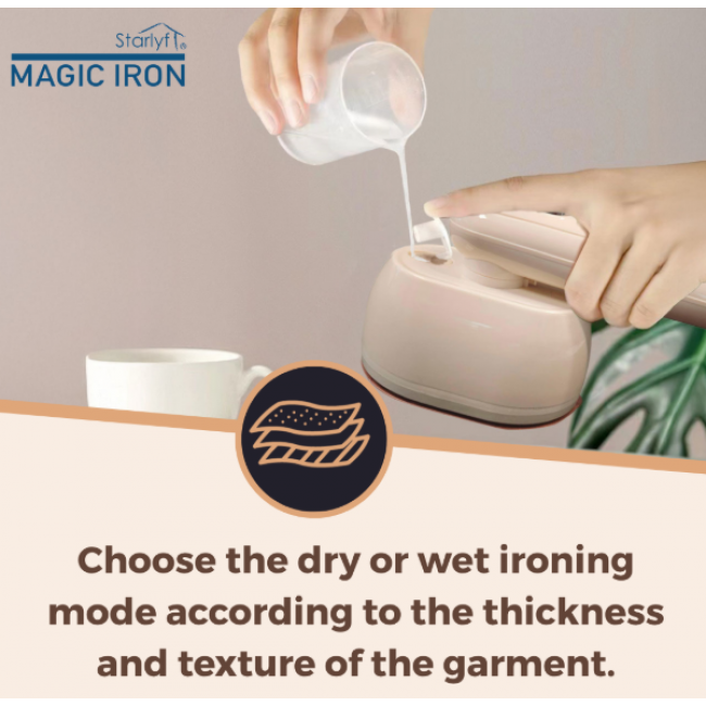 Starlyf Magic Iron - Iron & Vertical steamer