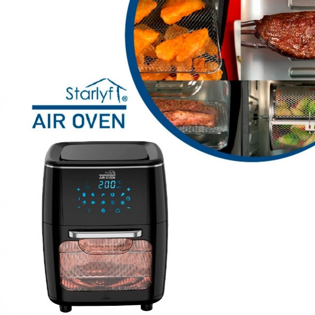 Starlyf Air Oven- 10 pre-set programmes with rotisserie function ...