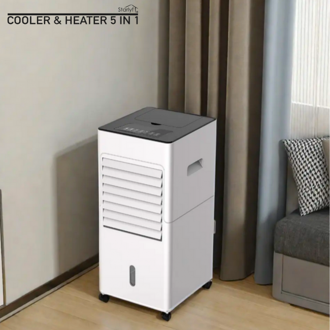 Starlyf Cooler & Heater 5 in 1 - Cooler, heater, fan, humidifier & air ...