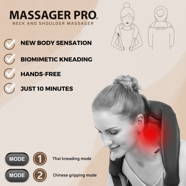 Massager Pro - Neck & shoulder massager | Well-being