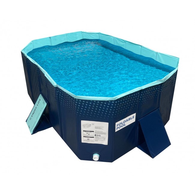 Foldable Pool - Innovative non-inflation folding pool