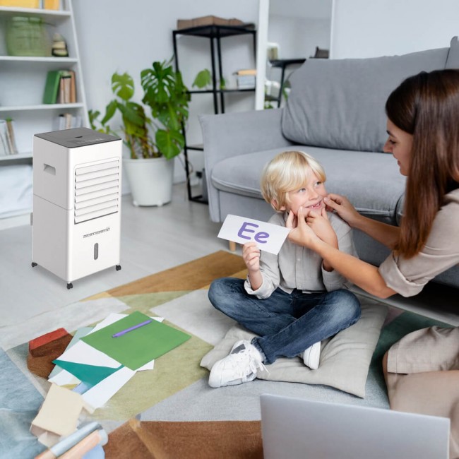 Starlyf Cooler & Heater 5 in 1 - Cooler, heater, fan, humidifier & air ...