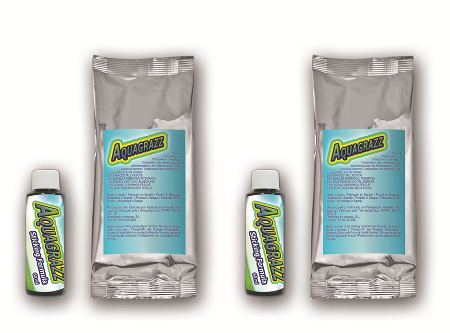 Spray on Grass Seed - Aquagrazz